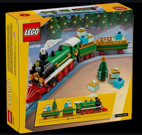 BRAND NEW LEGO SET #40700 CREATOR WINTER HOLIDAY TRAIN GWP 294 PIECES ...