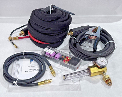 Miller Weldcraft W-375 Super Cool TIG Welding Torch Kit and Accessories ...