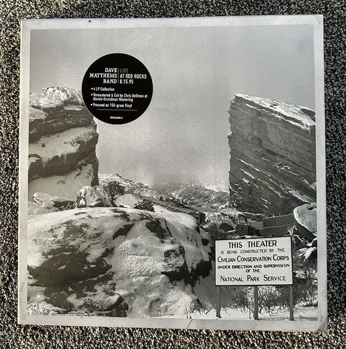 Dave Matthews Band Live At Red Rocks 8.15.95 4 Lp Vinyl Record Album ...