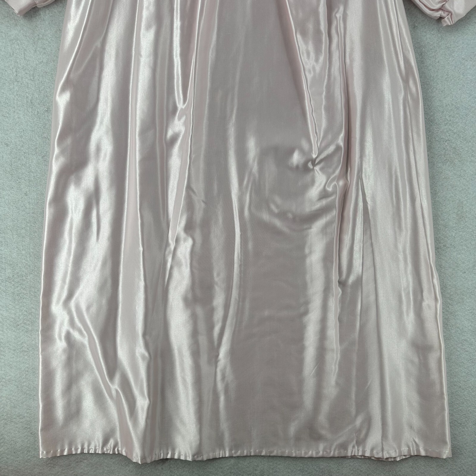 Vintage Ilise Elise Stevens Satin Ruffle Cottage Core… - Gem