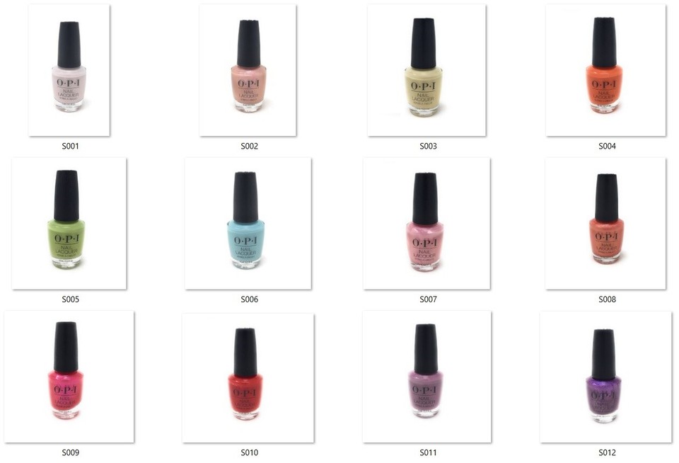 OPI Lacquer Nail Polish Me Myself and OPI Spring 2023 NL S001 to S012 ...