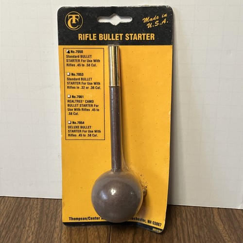 Thompson Center 7050 Bullet Starter For .45 to .58 cal Black Powder New ...