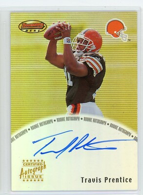 2000 Bowman's Best TRAVIS PRENTICE Rookie Autograph BB-TRP | eBay