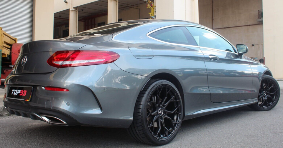 20" STANCE SF10 MATTE BLACK WHEELS FOR MERCEDES E CLASS E200 E250 E300 ...