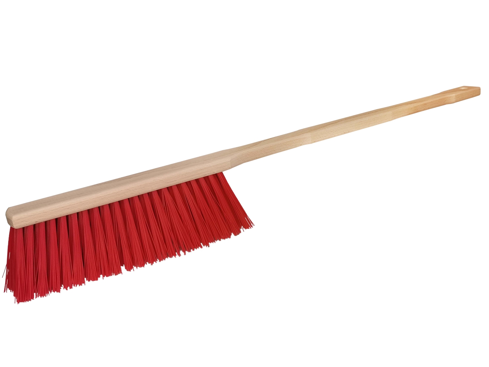 kaufMAX robuster Handfeger / Schneebesen „Fegemaxe“, 69 cm, straffe PVC ...