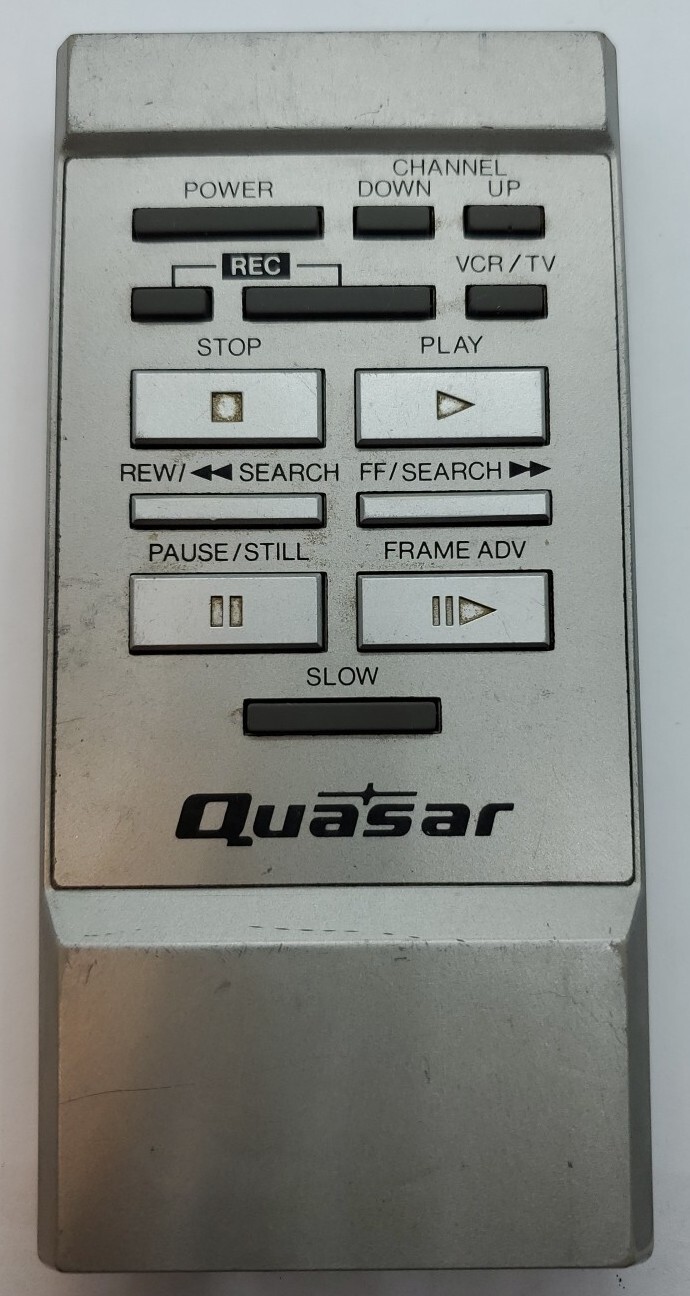 Original Quasar VSQS0264 Remote Control VH5141X VH5141XQ VH5145XQ VH5245XW | eBay