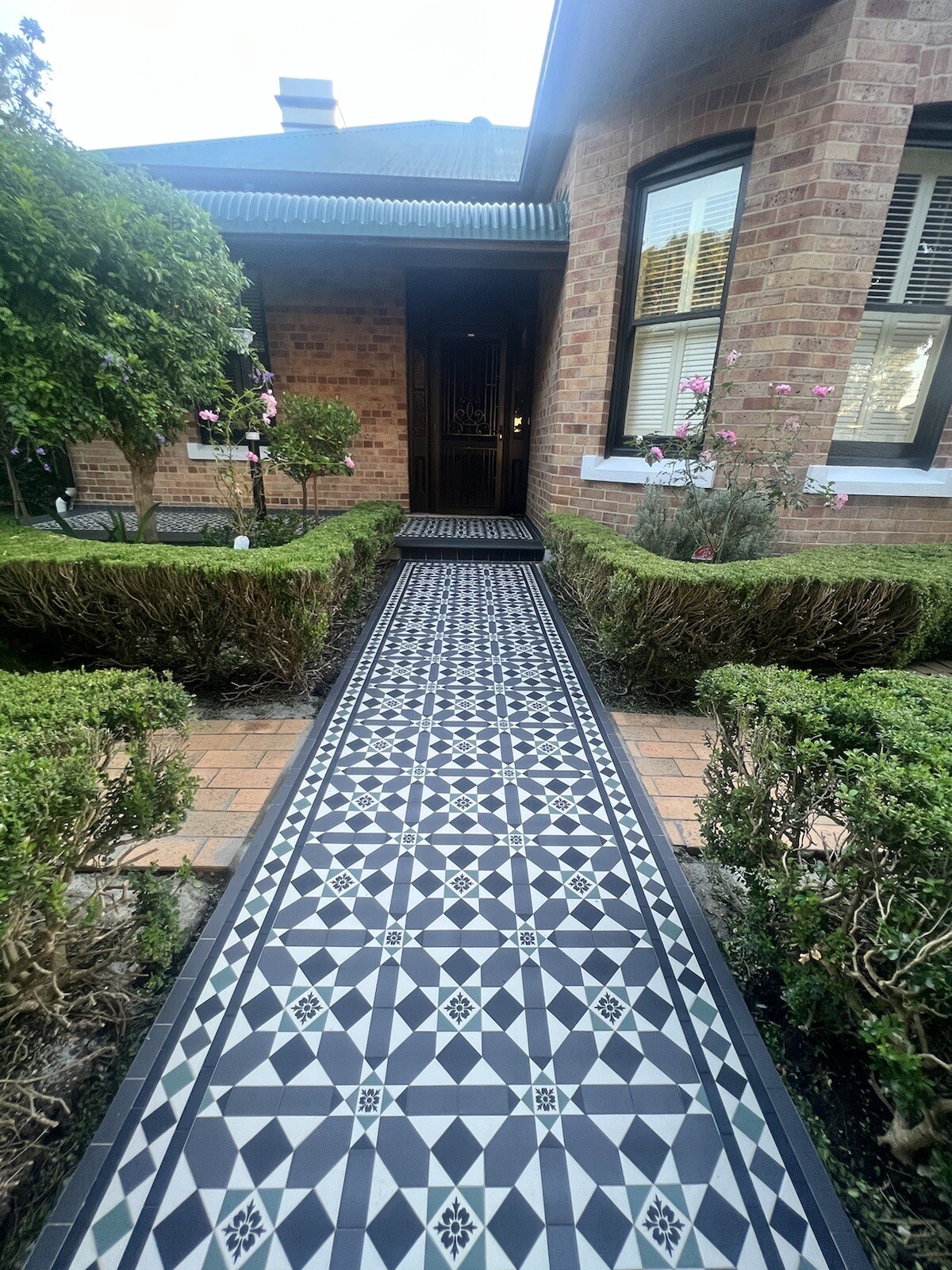 Traditional federation floor tiles / Victorian & Federation tiles ...