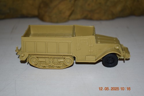 Vintage Marx Desert Fox Playset #4178 M.O. Playset Tan Halftrack #1 | eBay