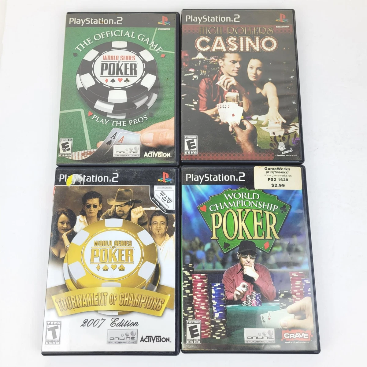Ps2 World Series Of Poker Sony PlayStation Complete #111