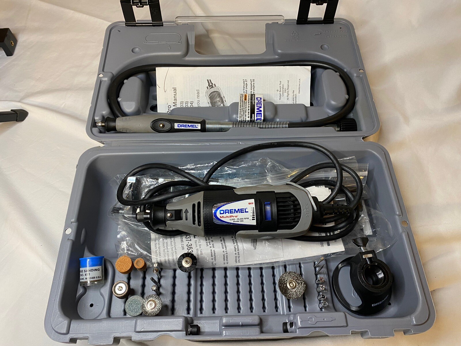DREMEL MultiPro Model 395 Variable Speed Rotary Tool w Acc Case | eBay