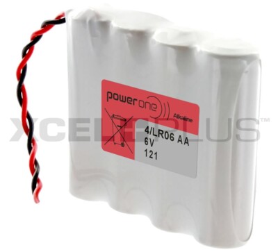 ADT 6V Alkaline Battery Pack - Flashing LED Siren Decoy Alarm Dummy ...