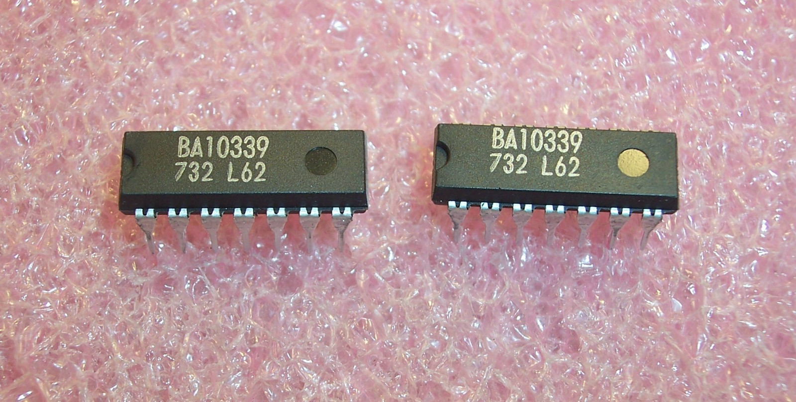 QTY (25) BA10339 ROHM 14 PIN DIP QUAD COMPARATOR.. LM339N CROSS NOS 1 ...