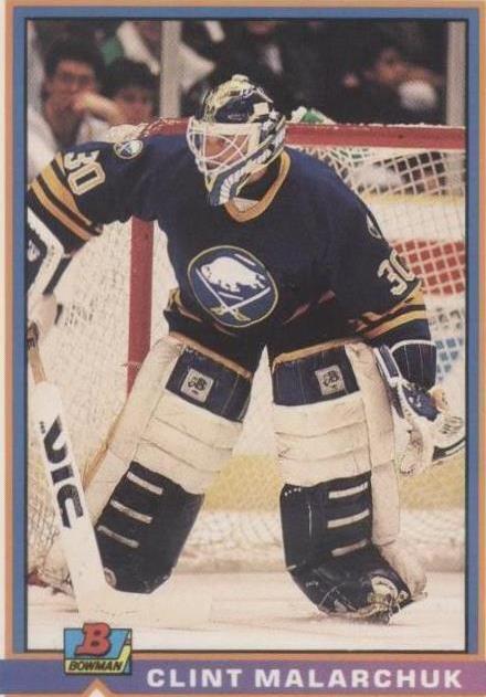 1991-92 Bowman - Clint Malarchuk #23 for sale online | eBay