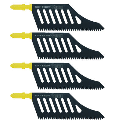 4x Sabrecut Flush Cutting Jigsaw Blade For Bosch Dewalt DT2074 Wood T ...