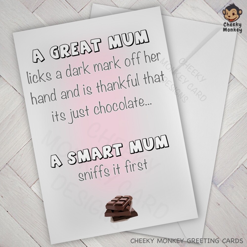For Mom Birthday Jokes Funny Birthday CARD Mum Cheeky Joke Banter Mom