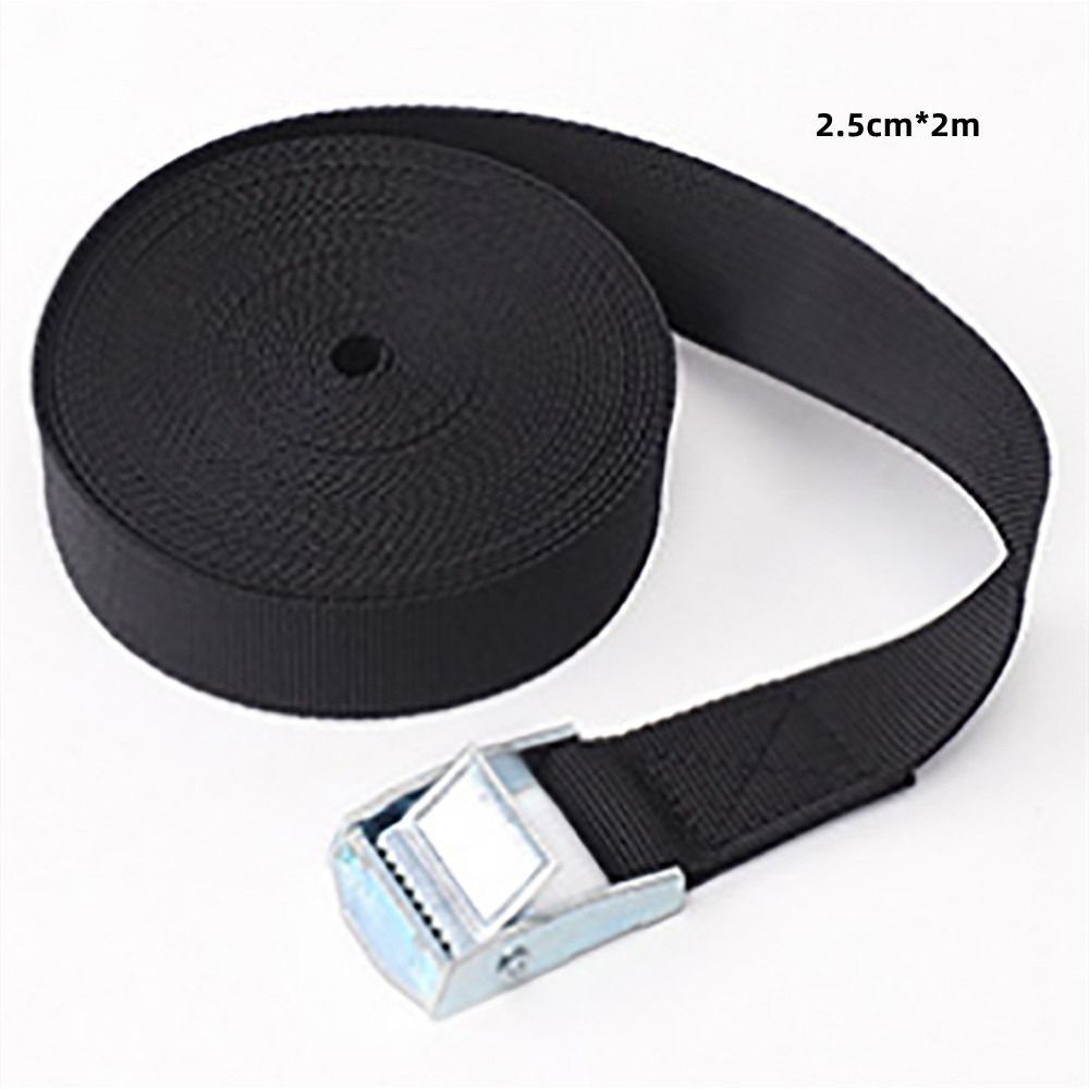 2m Bike Durable Car Ratchet Belt Cargo Rope With Buckle Fixed Strap | eBay