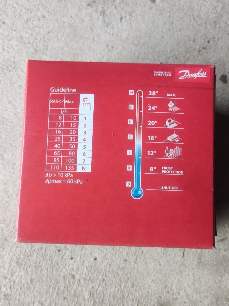 Danfoss RAS-B2 Dynamic Radiator Sensor Set (013G7662) for sale online ...