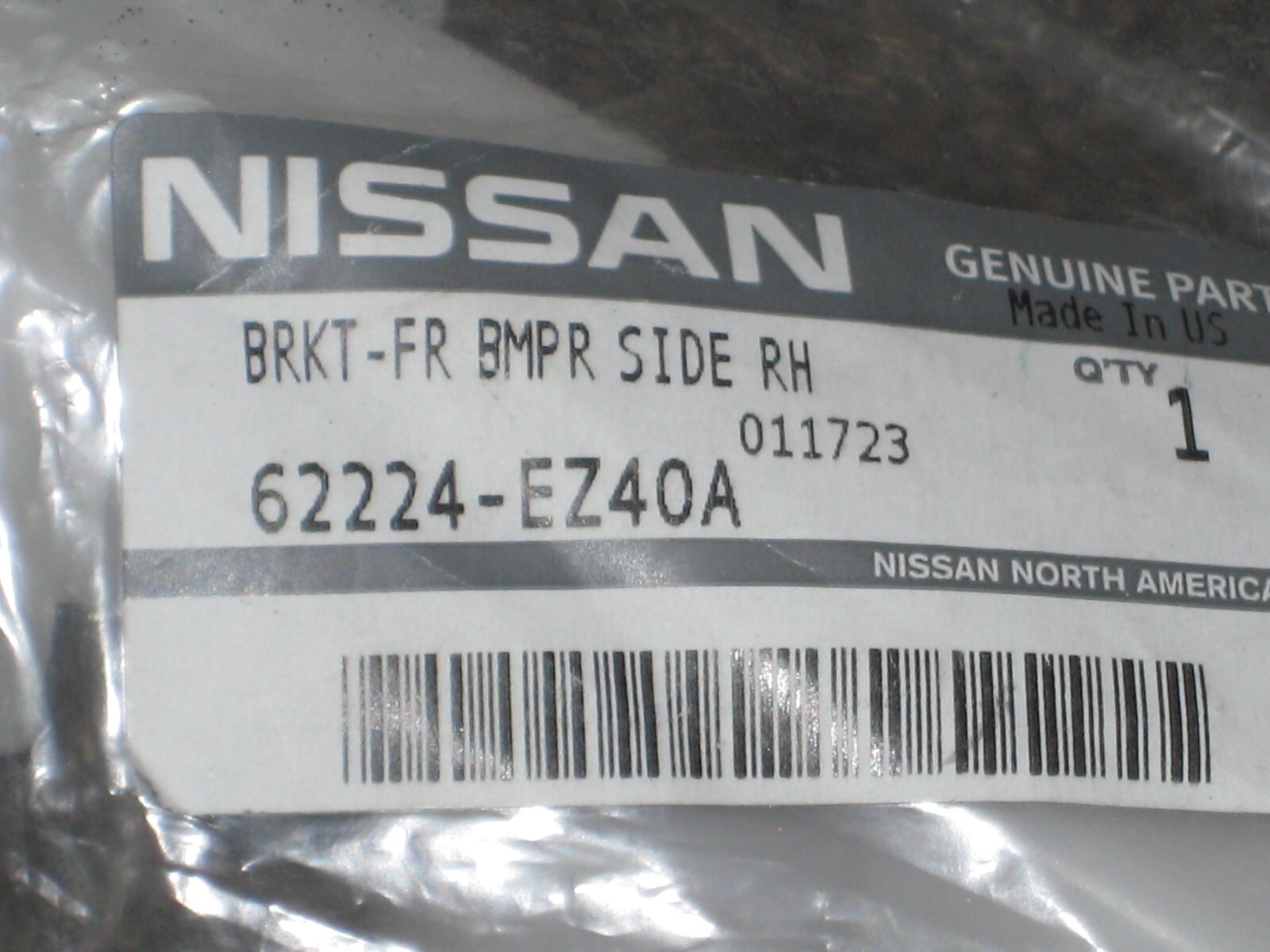 Genuine Nissan Outer Bracket 62224-ez40a for sale online | eBay