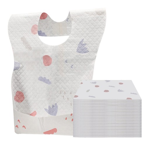 Baby Bibs Toddler Soft Disposable Bibs Waterproof Baby Bibs for Eating ...