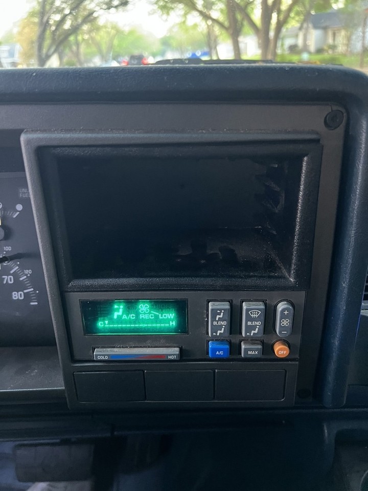 1988-1994 OBS Chevy Blk Larger Cell Phone Holder Insert for Radio ...