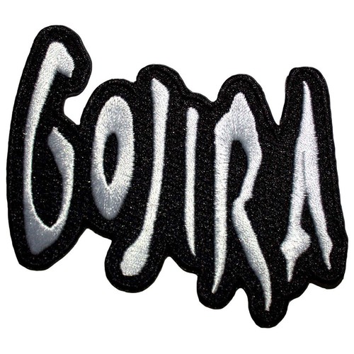 Gojira Band Logo Standard Woven Patch Size Accessory Size 5056737274615 ...