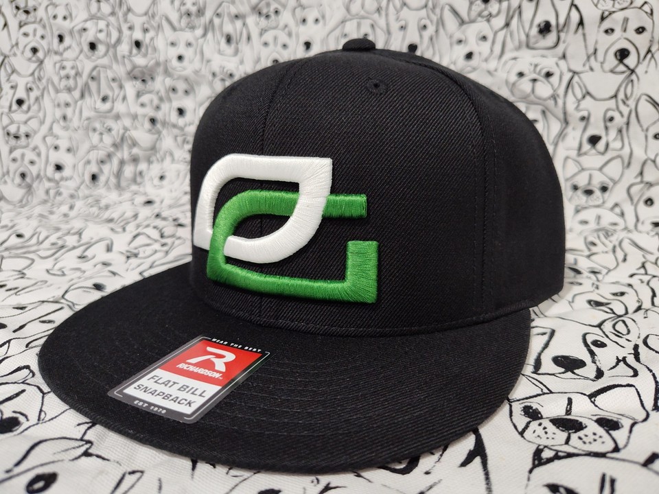 OpTic Gaming Big Logo Hat Baseball Cap Flat Bill Snapback Richardson ...