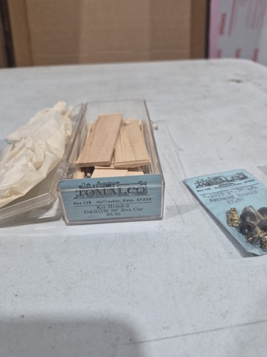Hon3 Tomalco D&RGW 30' Box Car Kit W Trucks/decals | eBay