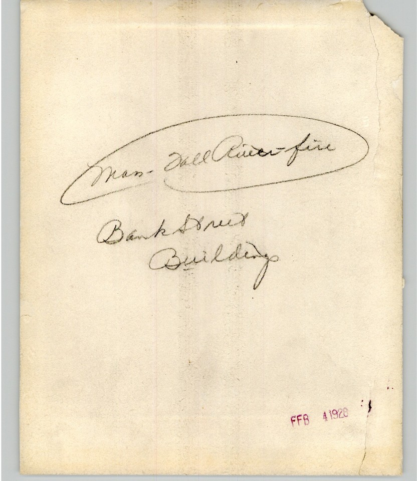 GREAT FALL RIVER Fire of 1928 Bank Street Buildings MASSACHUSETTS Press ...