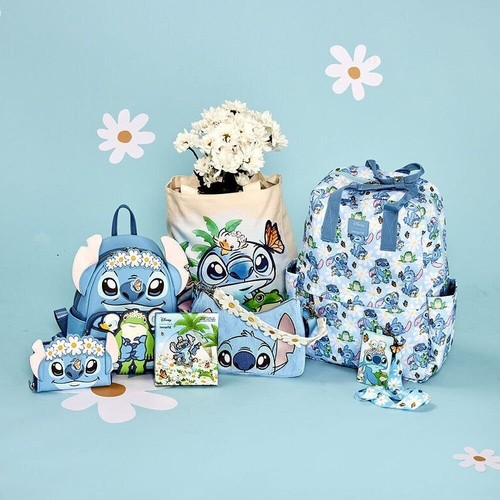 Loungefly x Stitch Springtime Daisy Canvas Tote Bag | eBay