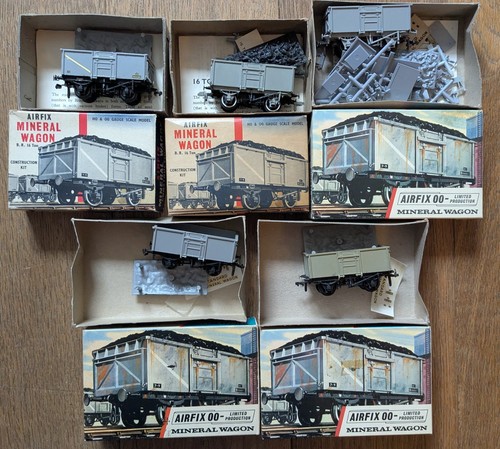 Airfix LARGE job lot of 38 built partbuilt started & incomplete boxed ...
