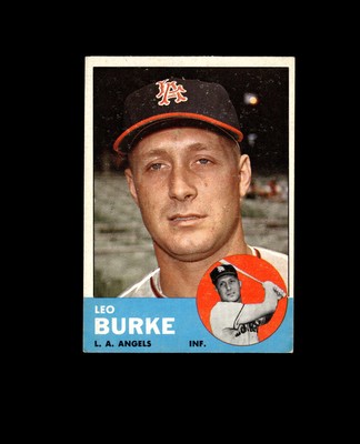 1963 Topps 249 Leo Burke RC EX #D1,457865 | eBay