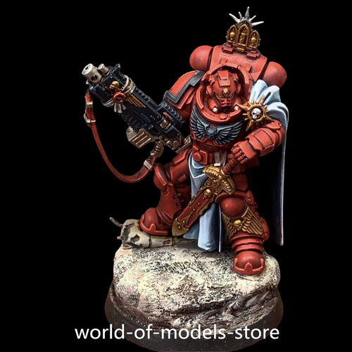 Painted Warhammer 40,000 Captain With Master-Crafted Heavy Bolt Rifle ...
