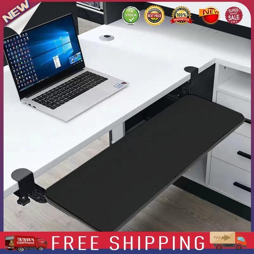 Pull Out Keyboard Tray Height Adjustable Slide Out Computer Keyboard ...
