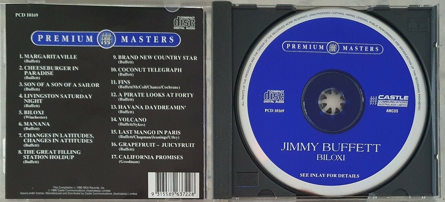 Biloxi+by+Jimmy+Buffett+%28CD%2C+1998%29 for sale online | eBay