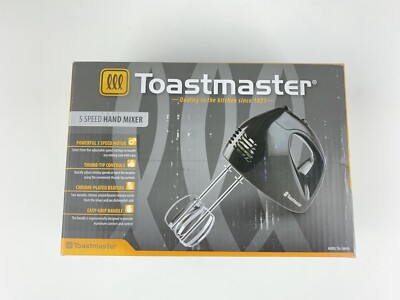 Toastmaster 5 Speed Hand Mixer With Powerful Motor Five Speed No UPC | eBay