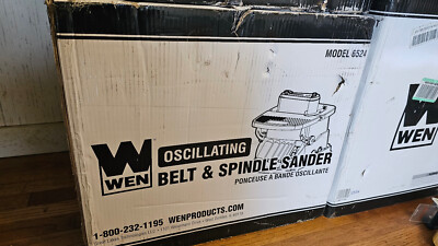 WEN 6524 Oscillating Belt and Spindle Sander 44459652335| eBay