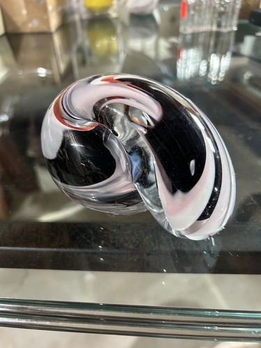 Handmade Art Glass Freeform Paperweight, Signed, Bernie Merritt | eBay