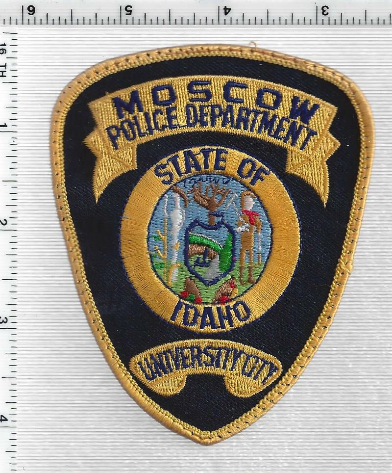 Moscow Police (Idaho) 2nd Issue Uniform Take-Off Shoulder Patch | eBay