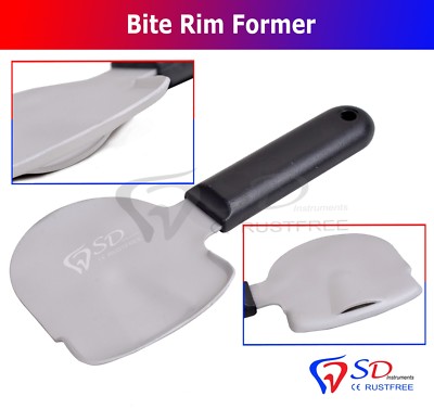 Denture Bite Rim Former Dental Orthodontic Wax Paddle Hot Plate Rims ...