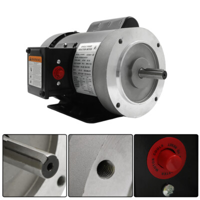 3/4 HP Electric Motor 1PH 1725rpm 5/8'' Shaft TEFC 115/230 V | eBay