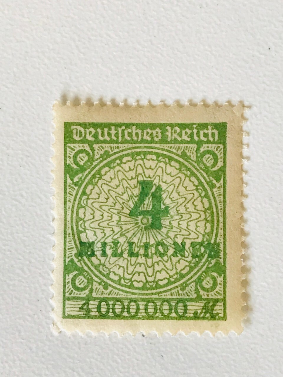Germany - 1923 Deutsches Reich 4 Millionen mark - German Empire Weimar ...