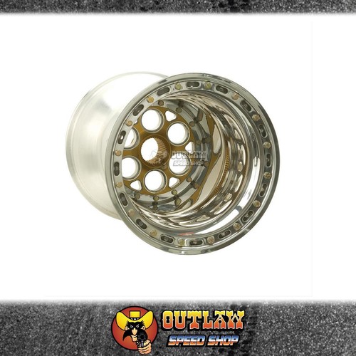 WELD WHEEL MAGNUM SPRINT GOLD 15X18" 42-SPL 5" BS OBL 6-DZUS CVR ...