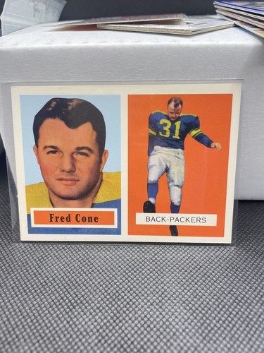 1957 Topps Football Archives - #107 Fred Cone The Ultimate 1957 Series ...
