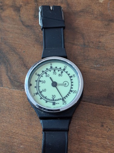 VINTAGE DEPTH GAUGE UWATEC COMPACT | eBay