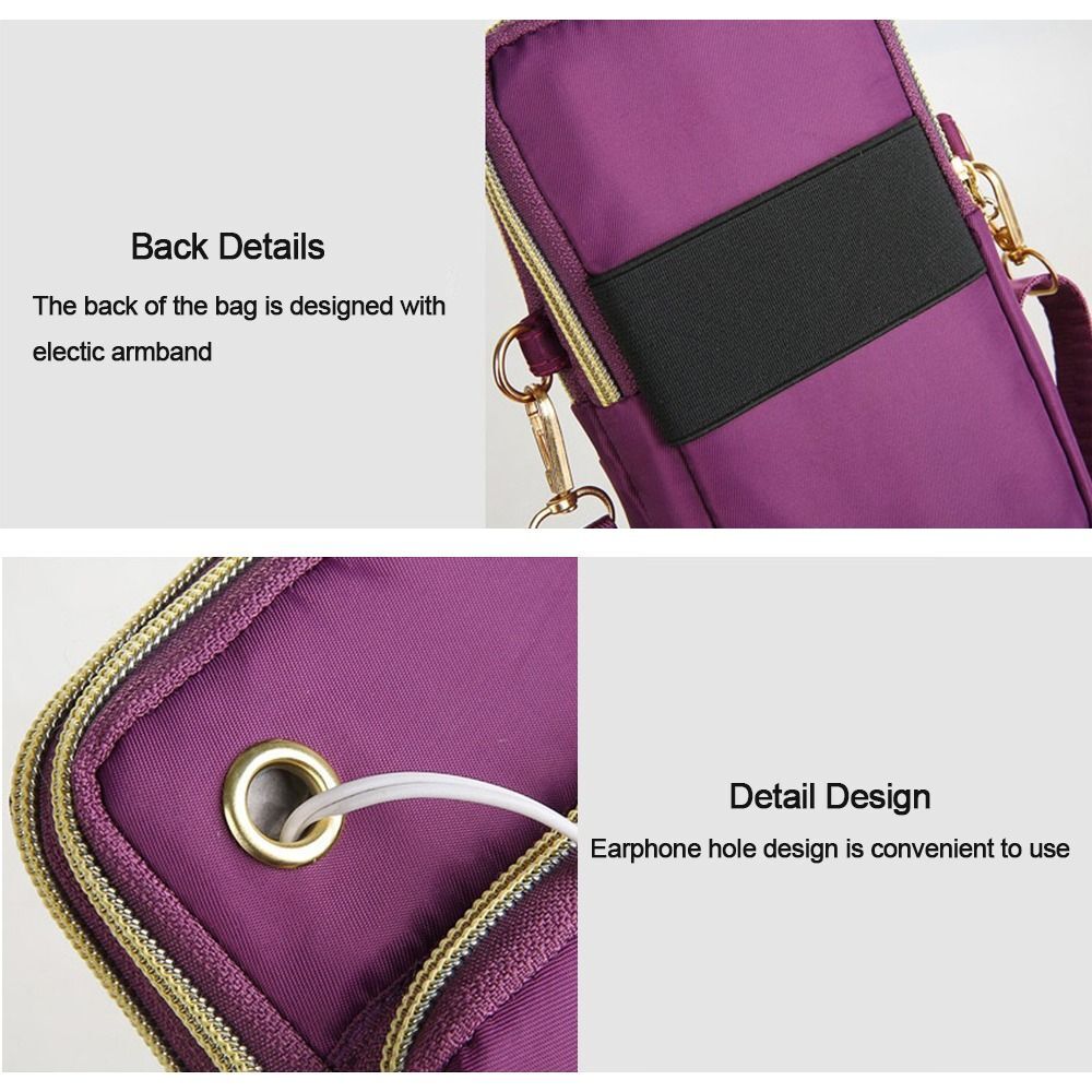 Headphone Plug Phone Crossbody Bags Shoulder Bag Cell Phone Pouch Coin ...