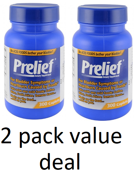 Prelief Acid Relief Tablets 2 x 300 Tabs = 600 Tabs | eBay