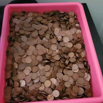 SALE 500 UNSEARCHED WHEAT PENNIES MIXED LOT OF LINCOLN CENTS | eBay