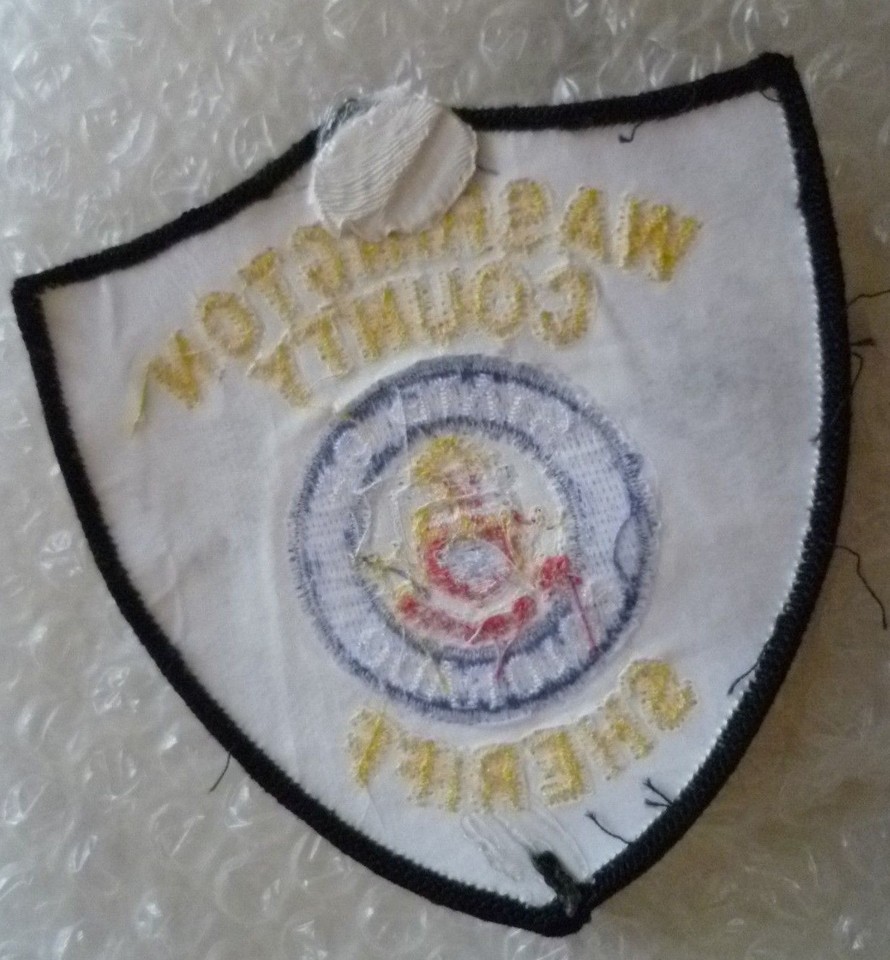 Washington County State of Colorado Sheriff Patch (102 X 97 mm New ...