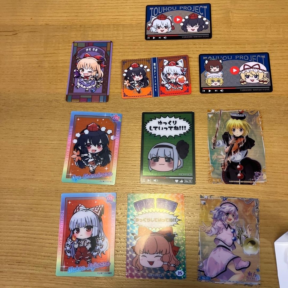 Touhou Project Goods Set Acrylic Stand Assorted Condition Ready to Use ...