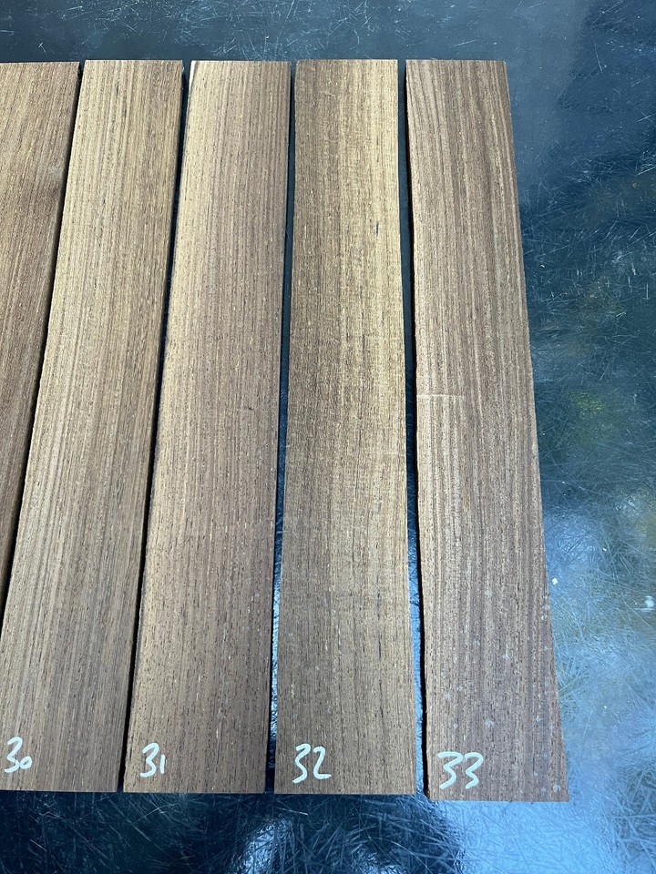 PANGA PANGA (Wenge) guitar fingerboard / fretboard 505-510 x 70-75 x 8 ...